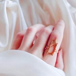 Jewelry | 23 Gold Ornate Castle Ring Fairytale Castle Door Medieval ...